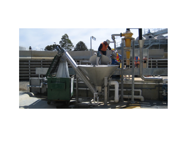 Combined grit and screenings plant | SPIRAC Solid Handling Solutions